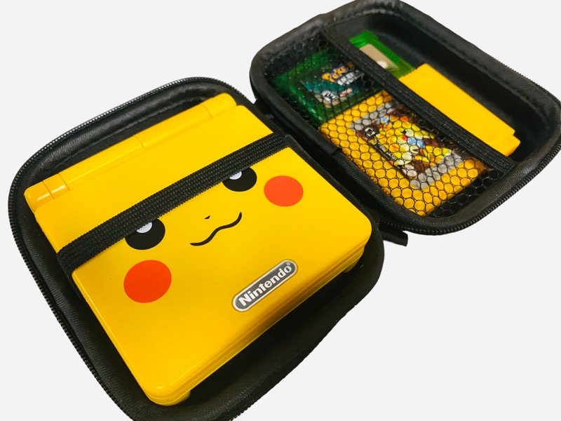 Gameboy SP Carrying Case GBA SP Protective Case in Black - Gameboy SP Carrying Case GBA SP ...