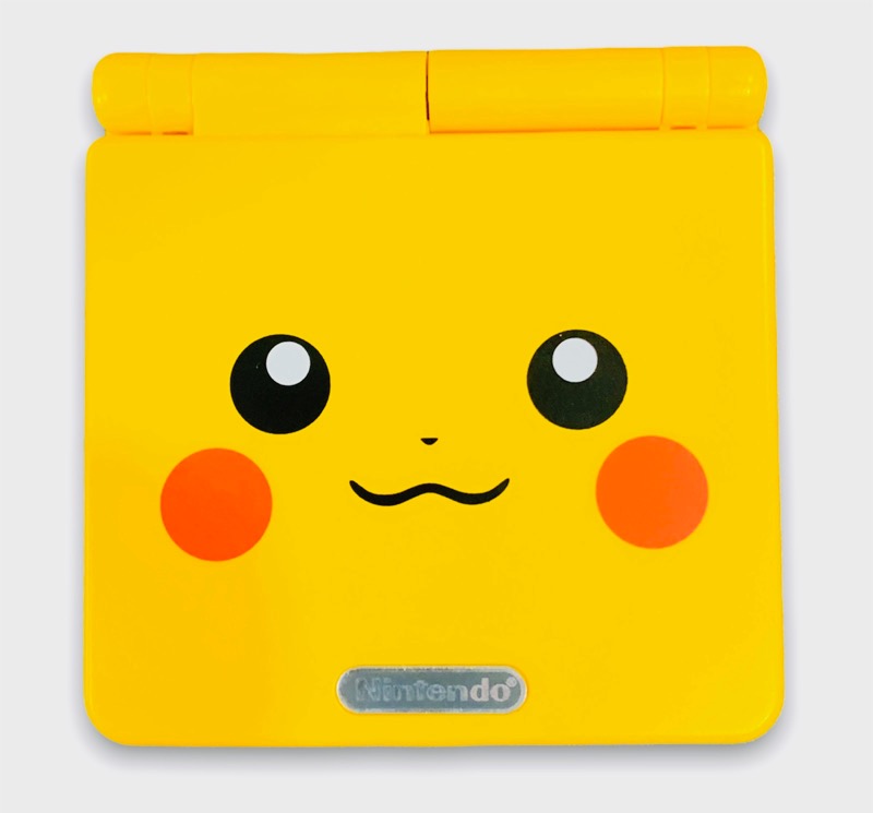 Pikachu GBA SP - Gameboy Advance SP Pikachu Limited Edition